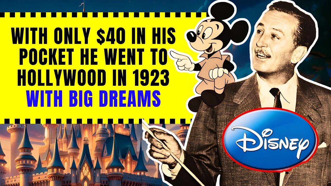 The Fascinating Success Story of Walt Disney | Creator of Mickey Mouse ...