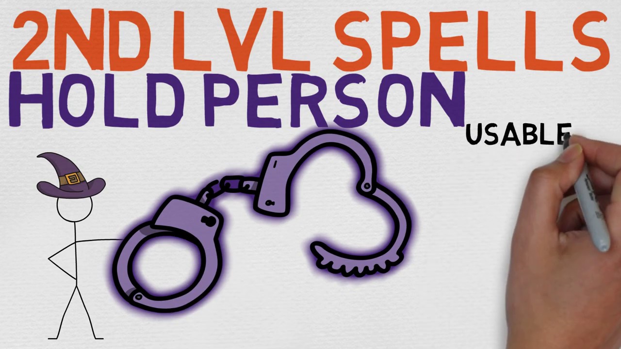 2nd Level Spell #38: Hold Person (5E) - YouTube