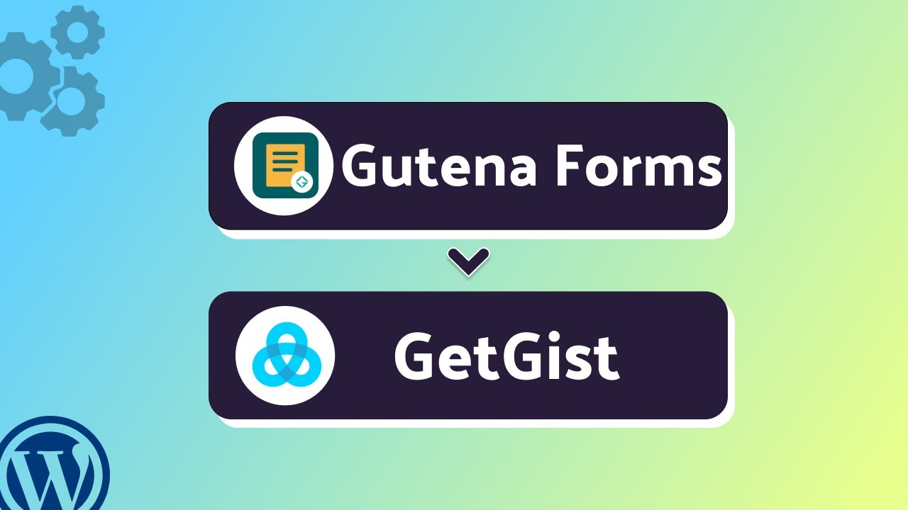 Integrating Gutena Forms With Getgist Step By Step Tutorial Bit Integrations Youtube