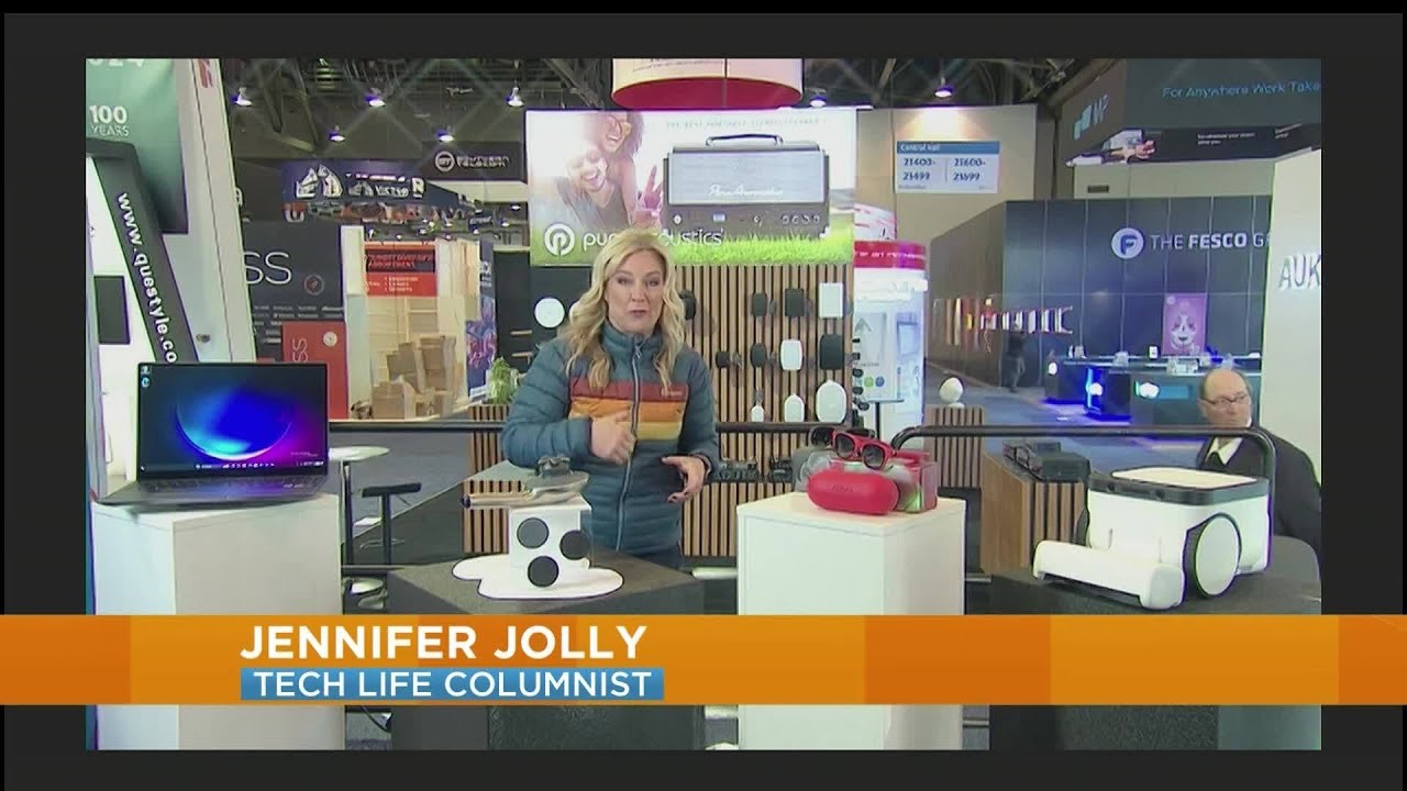 CES Day 1 with Jennifer Jolly - YouTube
