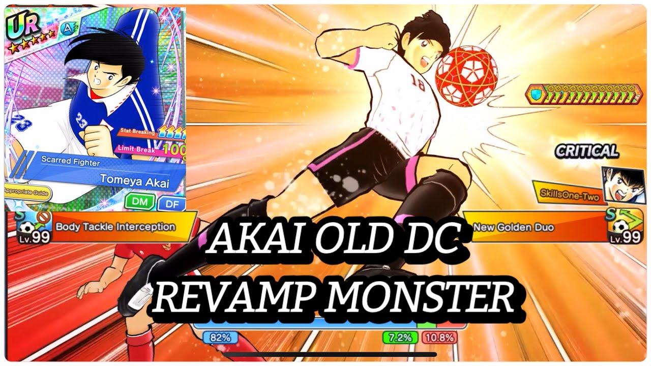 REVIEW AKAI REVAMP! BIG UPGRADES! MONSTER AKAI. CAPTAIN TSUBASA DREAM ...