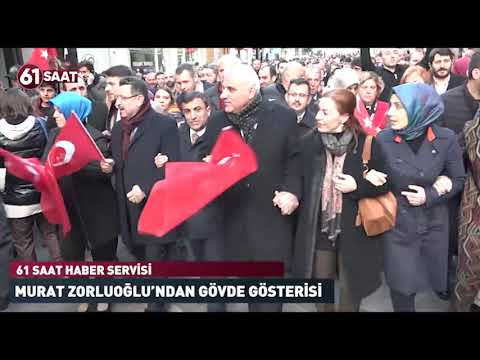 Murat Zorluoğlu Trabzon Meydan'da gövde gösterisi yaptı!