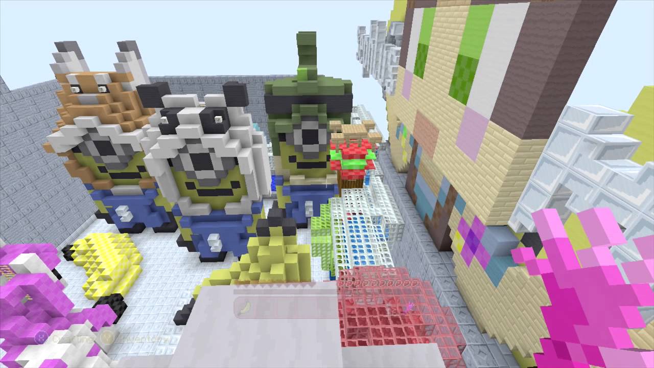 Minecraft Xbox Minions Hide and Seek! SO CUTE! - YouTube
