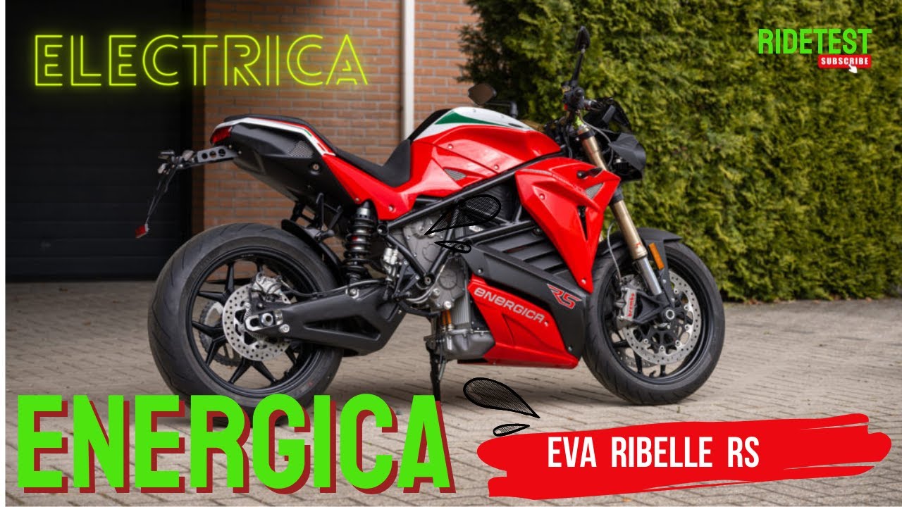 Energica EVA Ribelle RS -Prueba y Opiniones - YouTube
