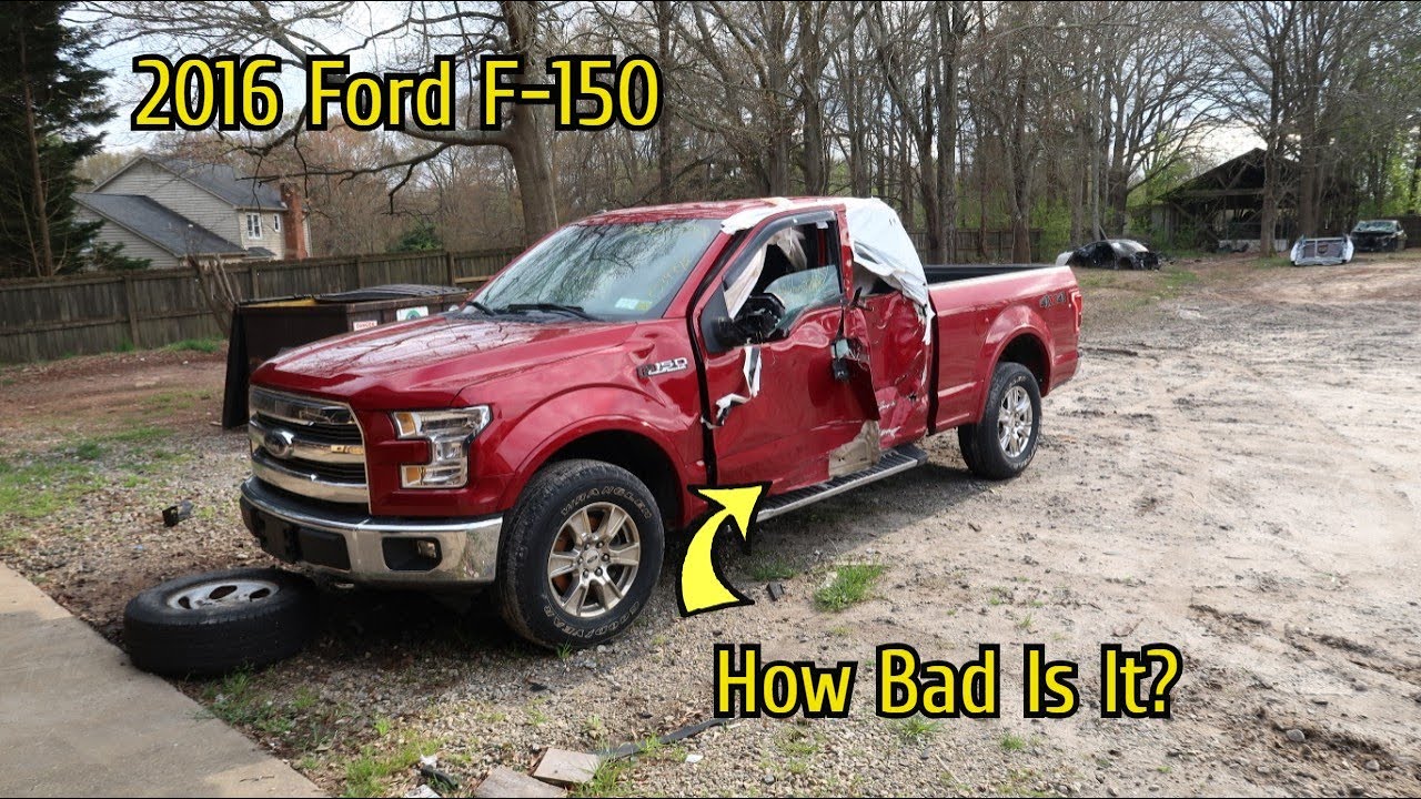 Rebuilding A Wrecked 2016 Ford F-150 - YouTube