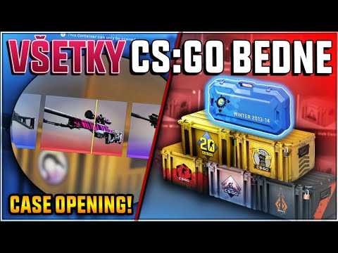OTVORIL SOM VŠETKY CS:GO CASEKY! 🗿 (39 Rôznych Bední) | TomT