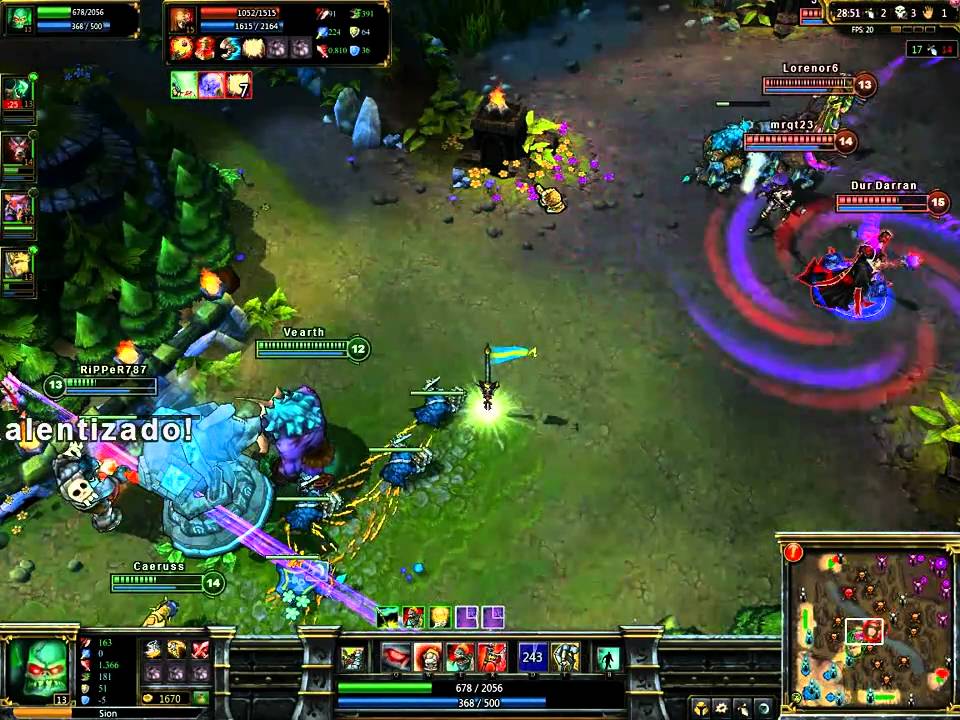 League of Legends partida igualada hasta el final - YouTube