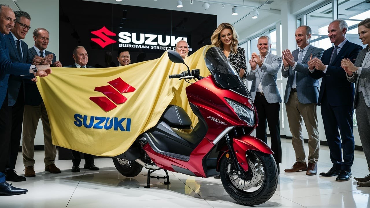 New Suzuki Burgman Street 125 (2025): The Finally Launched First Look ...