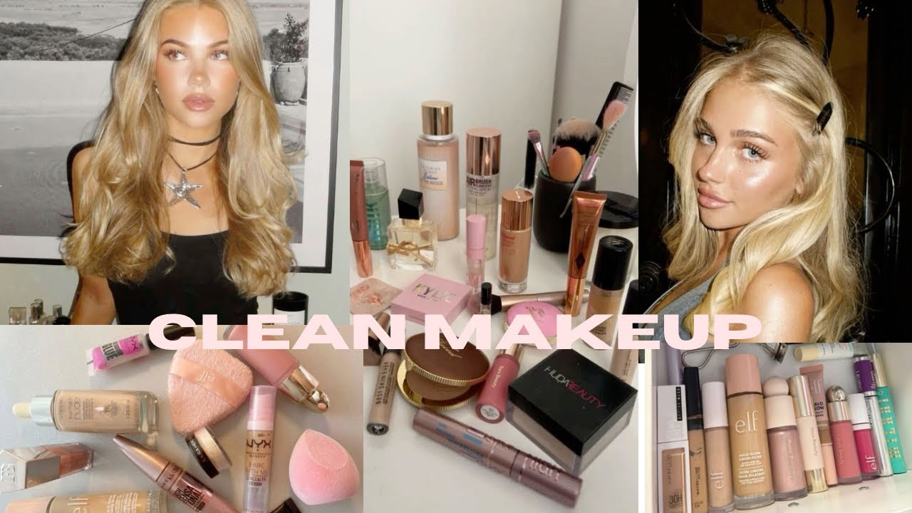 CLEAN GIRL MAKEUP/stockholm style makeup ( tiktok compilation ) - YouTube