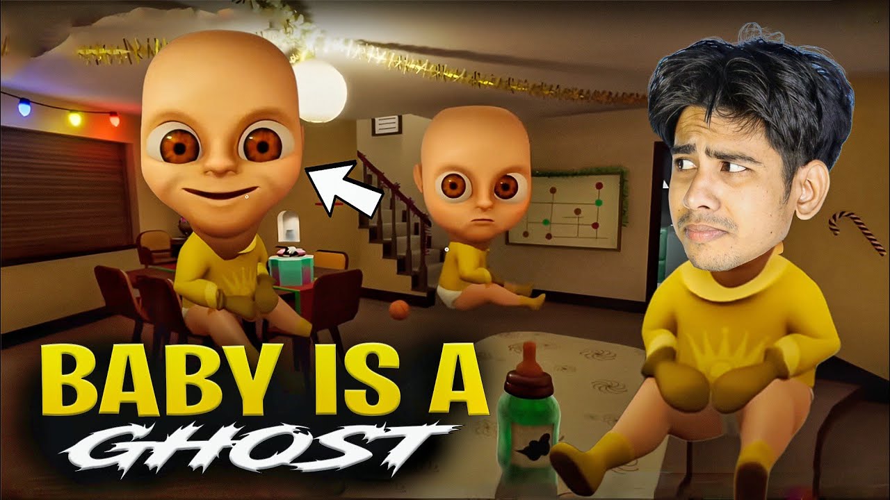 BABY IS A GHOST 😱 | THE BABY IN YELLOW GAMEPLAY PART 1 | HANDSOME GAMER ...