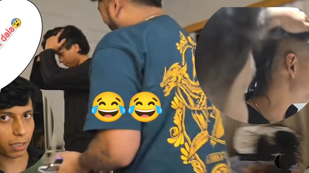 Scout and Sensi funny TDM battle | Funny results 😂😂 | hairs shaved😂😂 ...