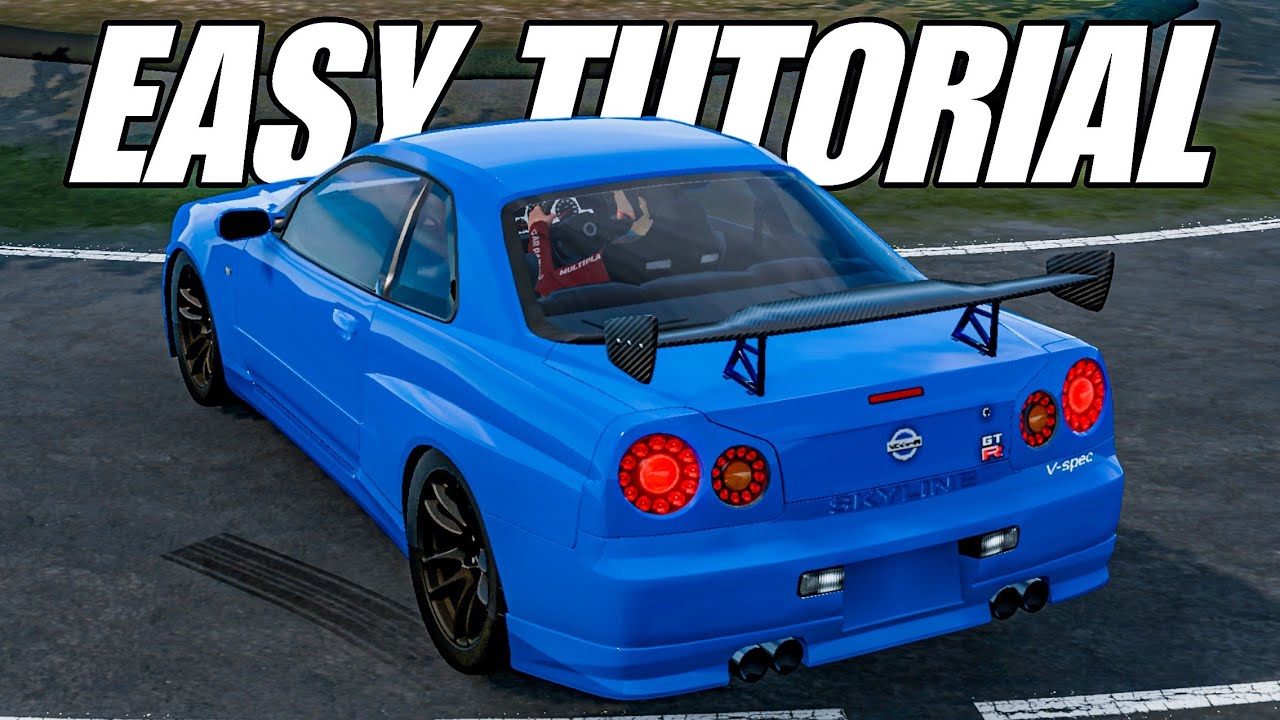 Nissan GTR R34 Realistic Design Tutorial | Car Parking Multiplayer 2 ...