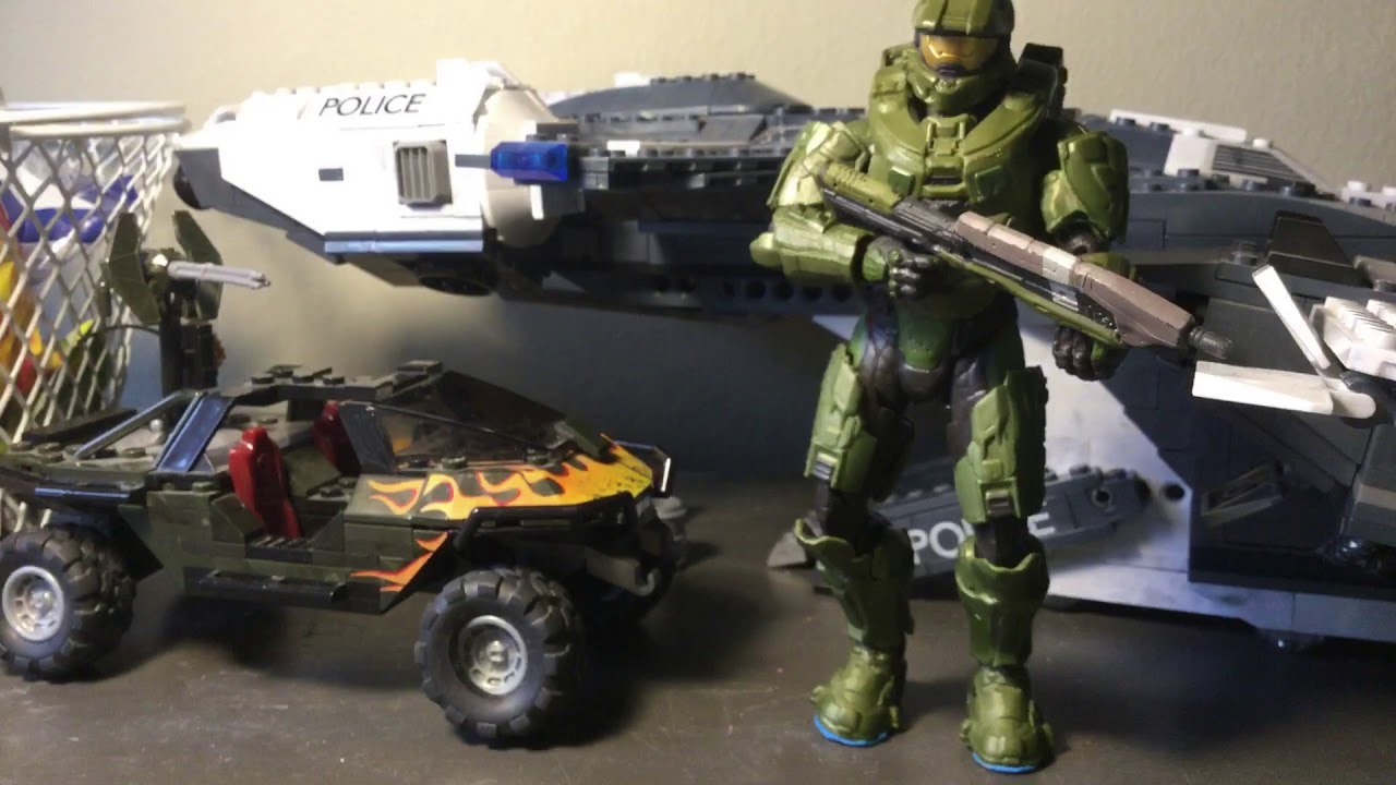 Master Mean Halo Mattel Mega Construx Stop Motion YouTube Master Mean Halo Mattel Mega Construx Stop Motion YouTube