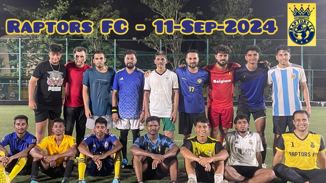 Raptors FC - 11-Sep-2024 - Game 6 - YouTube