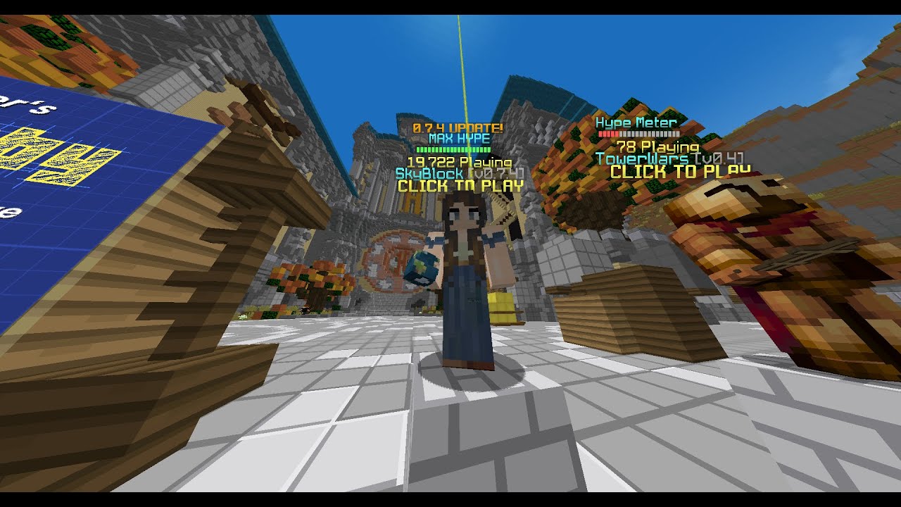 Skyblock Skill Grinding! MAJOR GLITCH / Minecraft Hypixel - YouTube