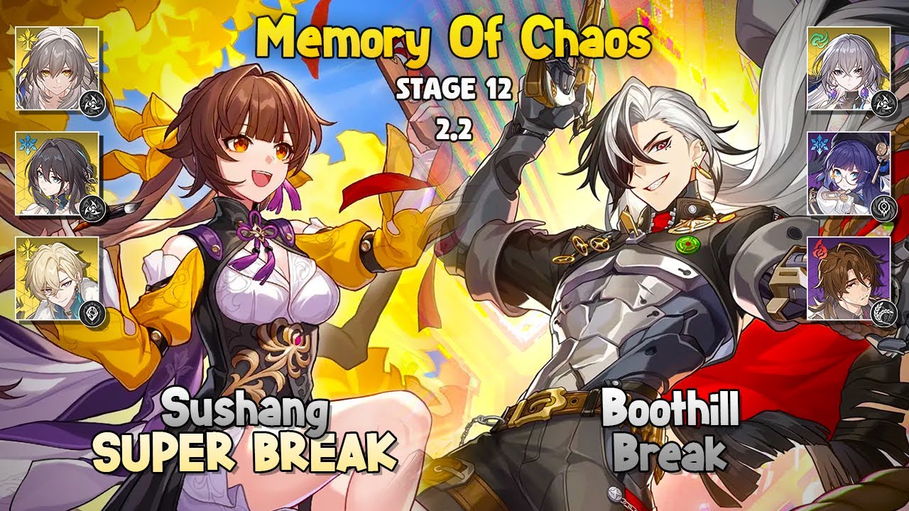 MOC 12 - E6 Sushang Super Break & E0S1 Boothill Break - Honkai: Star ...