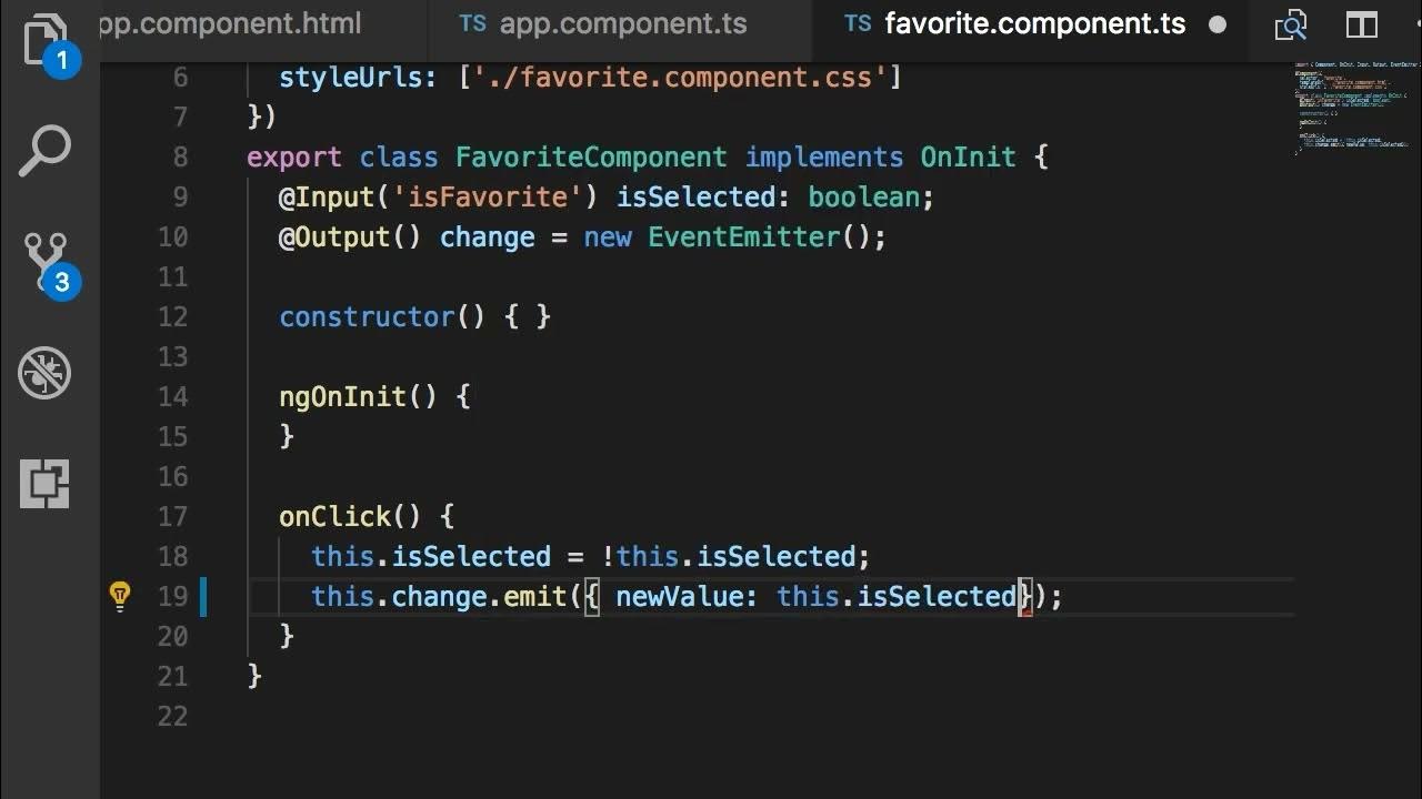 Angular | Beginner to Pro #58 - Passing Event Data [By Mosh Hamedani] - YouTube