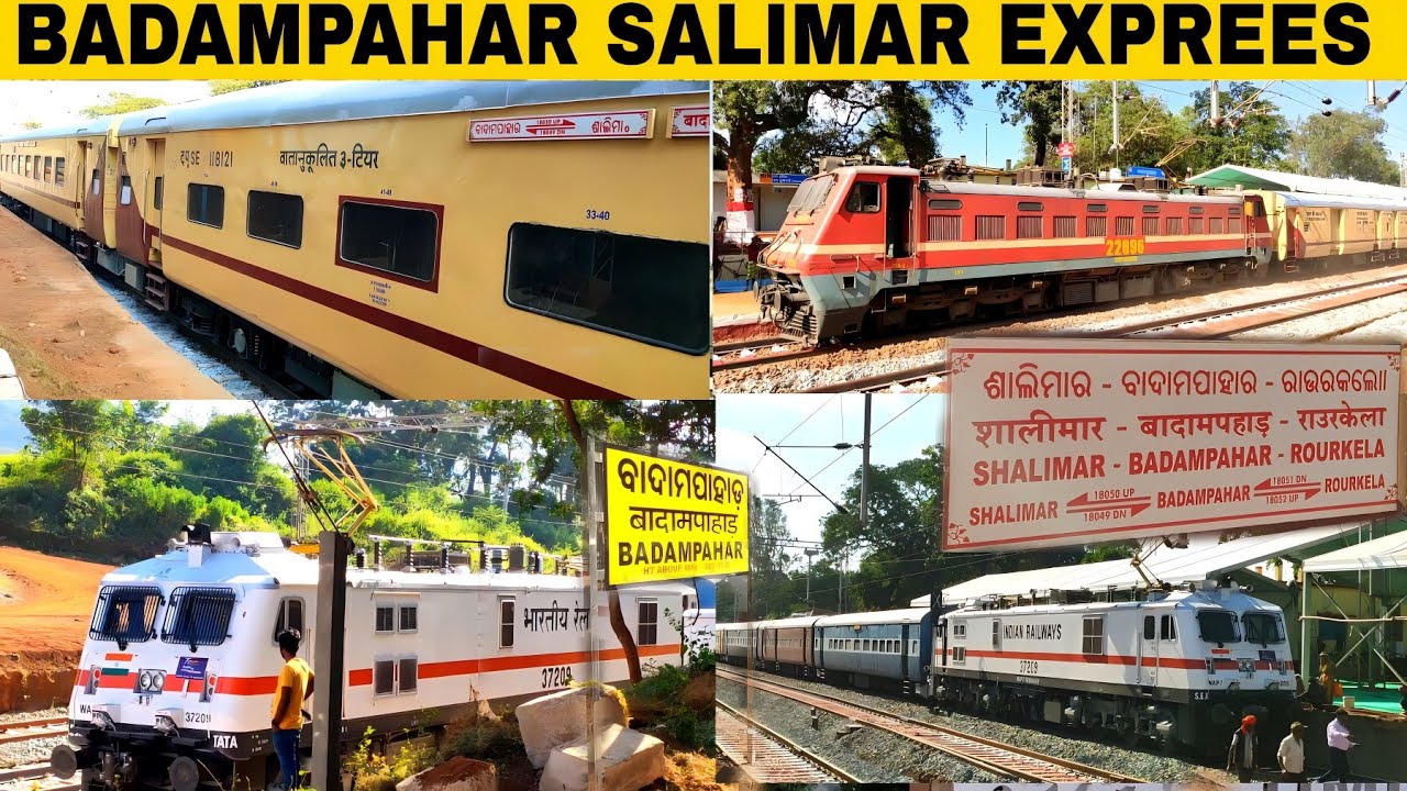 Badampahar new train Shalimar Express |President Droupadi Murmu|New ...