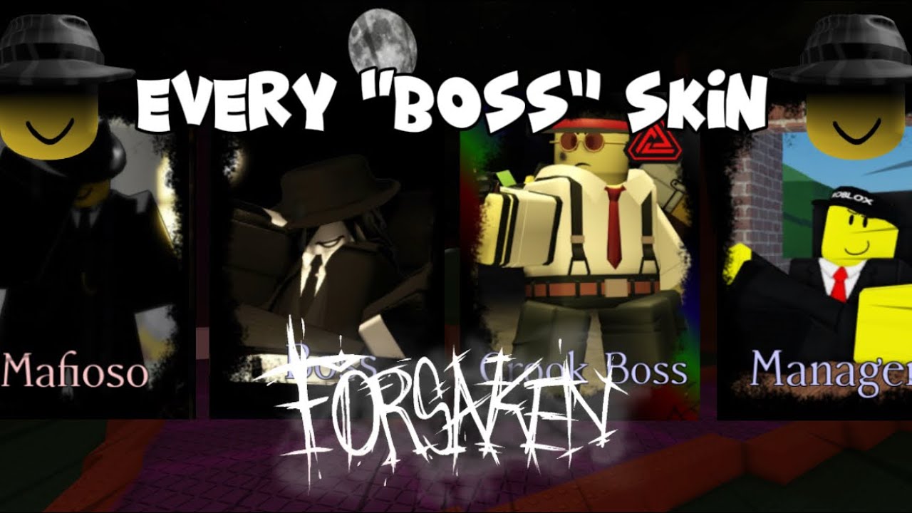 WINNING With “Boss” Skins In Roblox Forsaken - YouTube