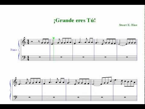 Grande eres tu! lento - YouTube