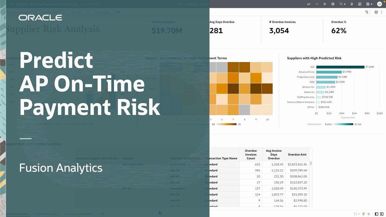 Predict AP on-time payment risk - YouTube