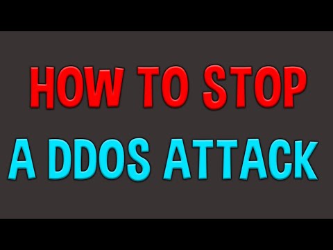 HOW TO STOP A DDOS ATTACK! - YouTube