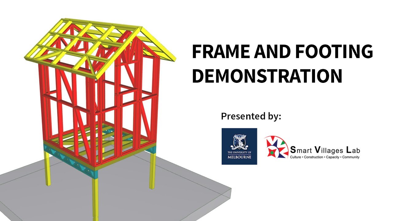 Demonstration of the LGS building frame - YouTube