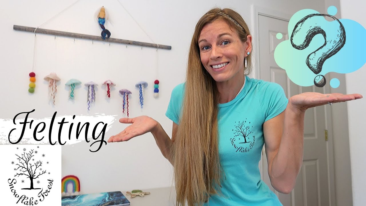 Beginners Series Needle Felting BASICS Part 1 - YouTube