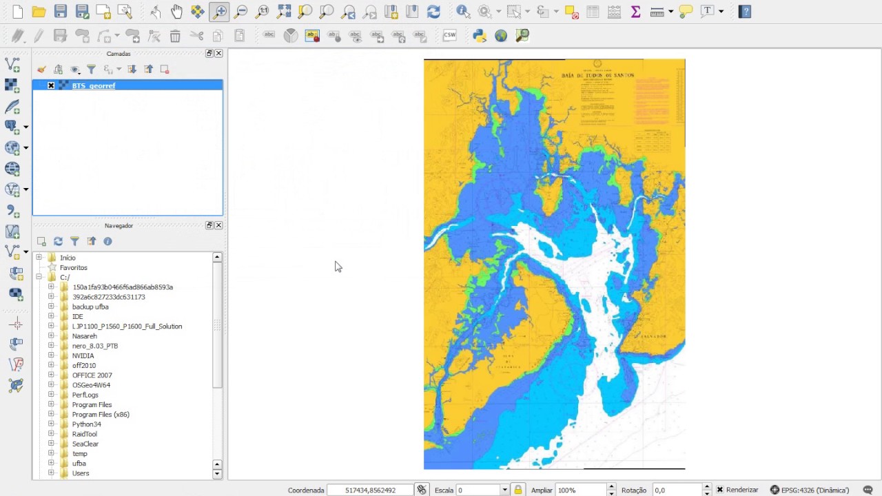 QGIS: Aula 01 Curso Online/ Oceanografia - YouTube