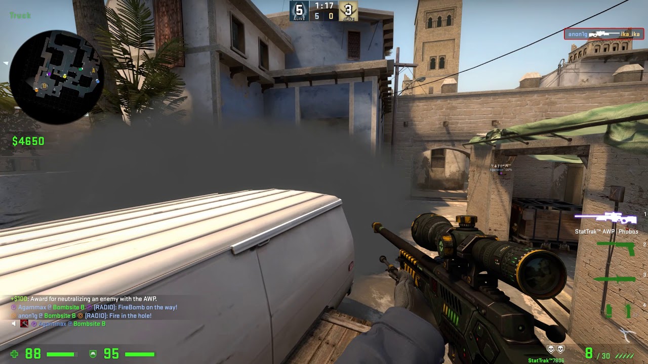 4K Awp Hold B Site CT Side Mirage - YouTube