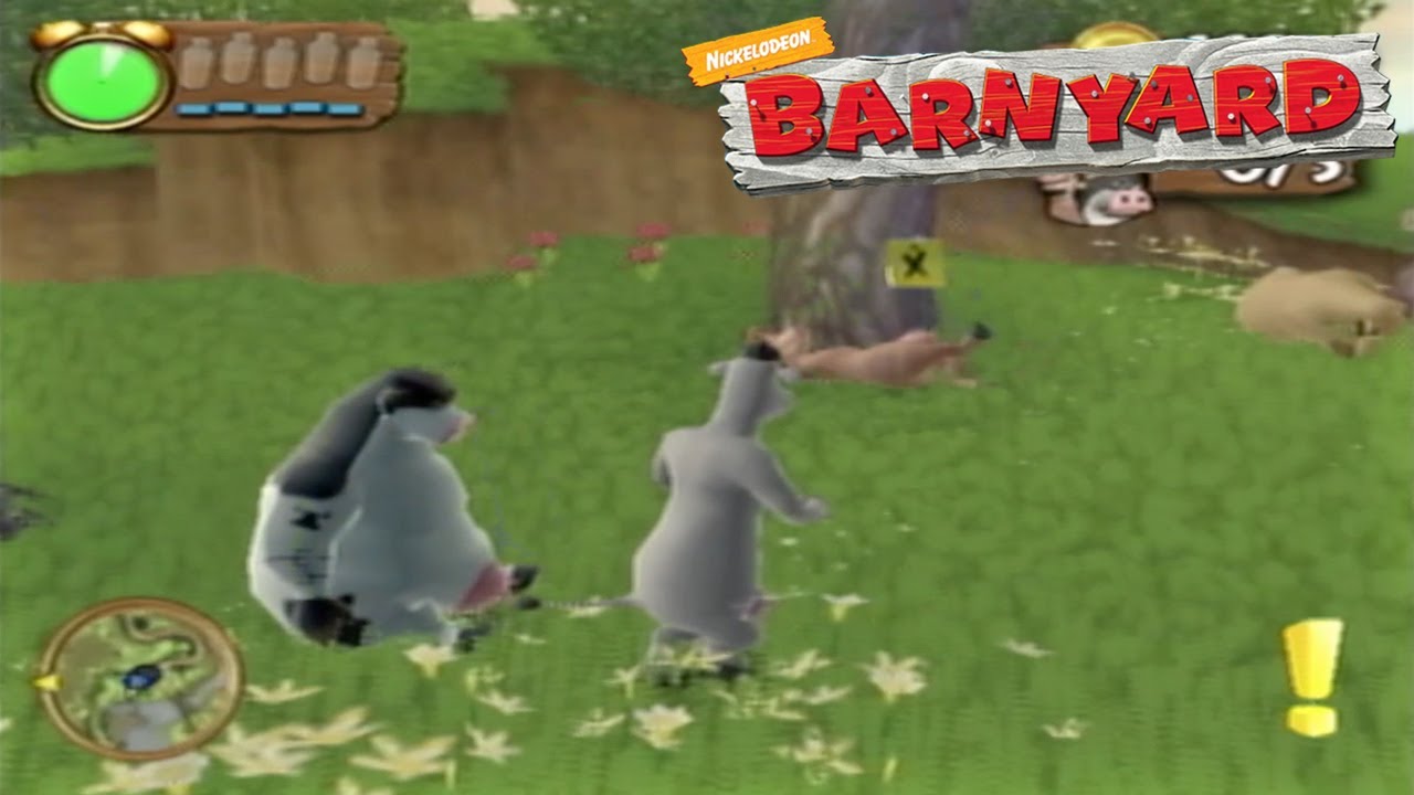 Sleeping Beauties (Mission 6: Waking the Jersey Cows) | Barnyard on PS2 ...