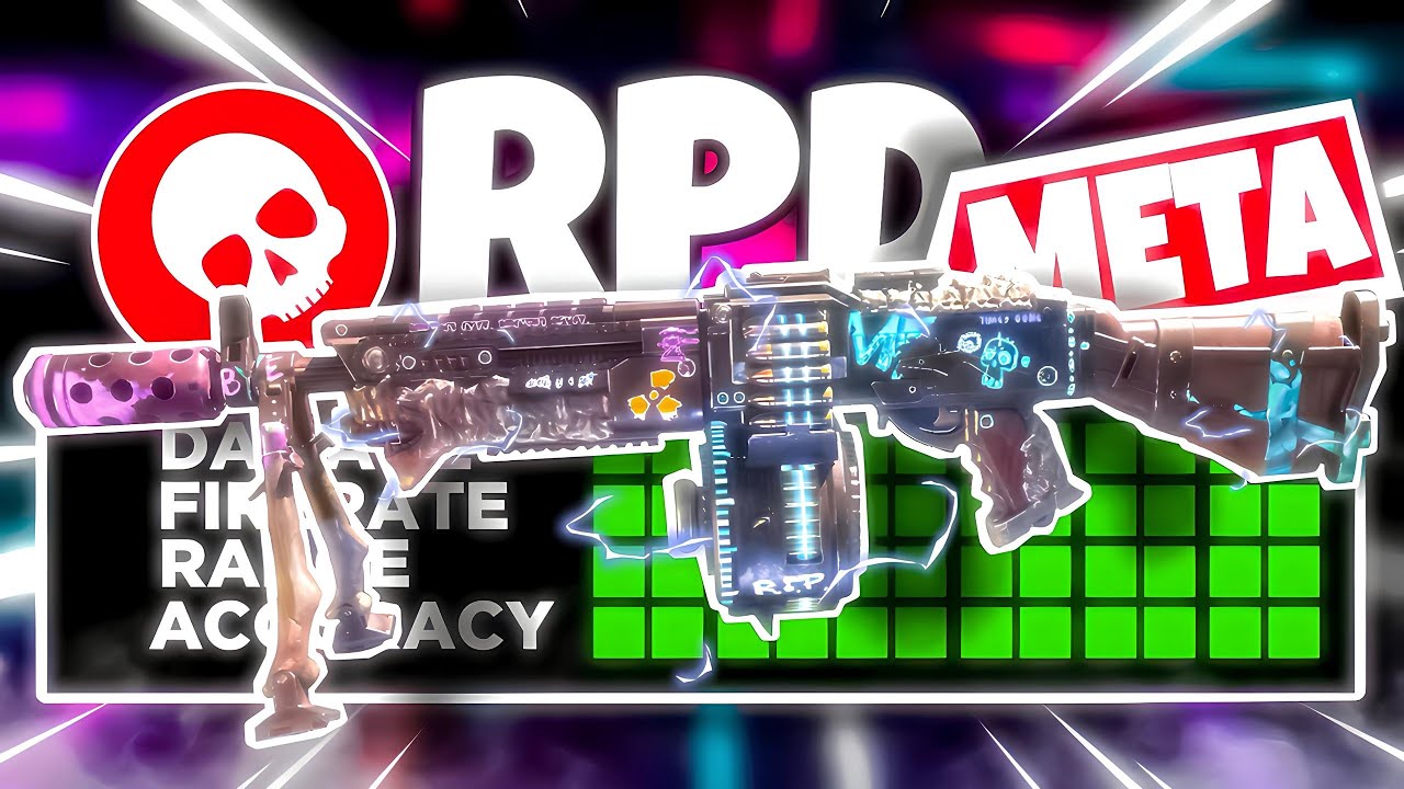 The BEST RPD Gunsmith in (SEASON 11) No Recoil Fast ADS High Accuracy ...