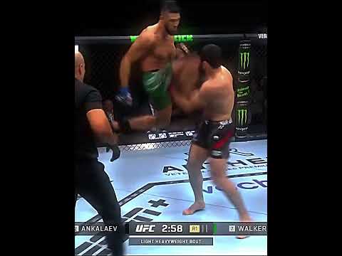 If that flying knee landed, Johnny Walker could have been fighting for the title 😭