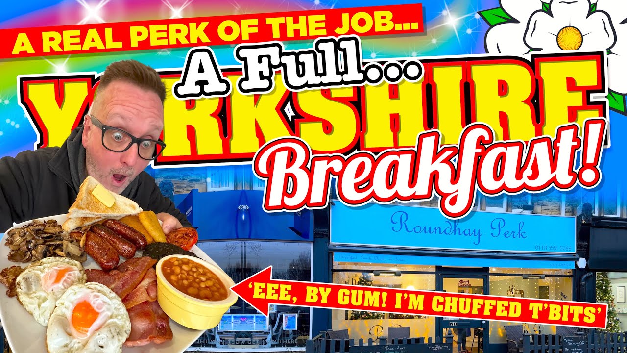 This FULL YORKSHIRE BREAKFAST was a Real PERK of The JOB! - YouTube