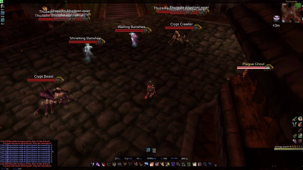Undead Strat mount / rep run in 6 minutes - Rogue - YouTube