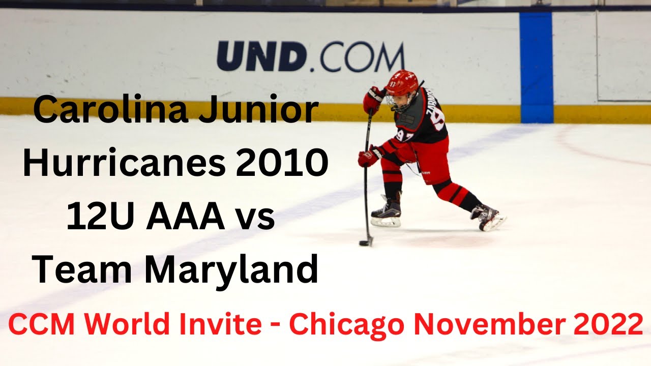 Carolina Junior Canes - 2010 12U AAA vs Team Maryland 2010 12U AAA 3 ...