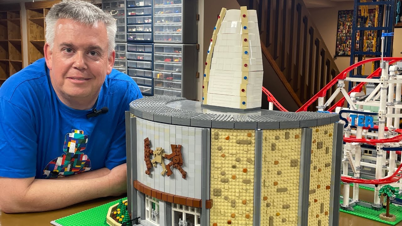 Stark County Man Builds Pro Football Hall of Fame Out of LEGOs - YouTube