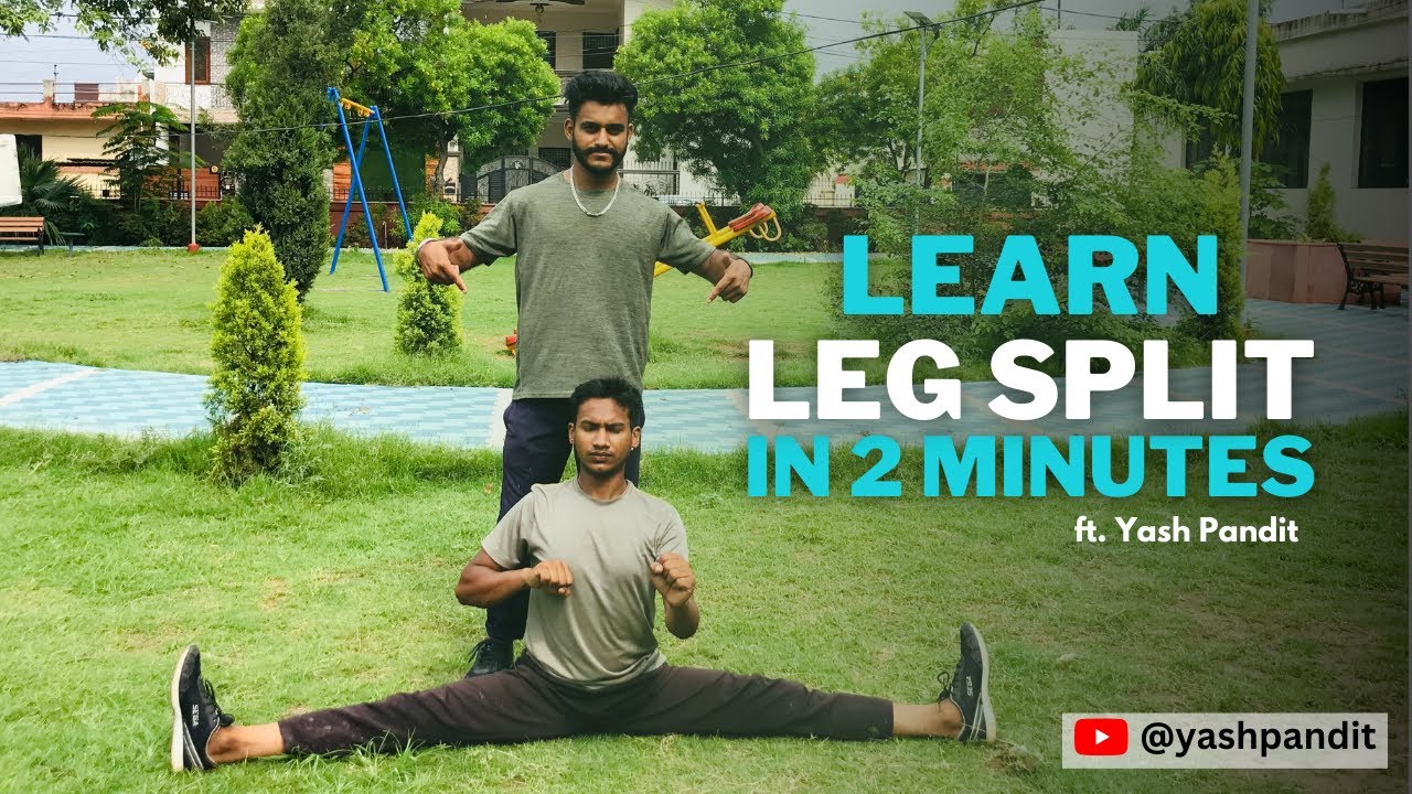 4 best exercises for leg split - YouTube