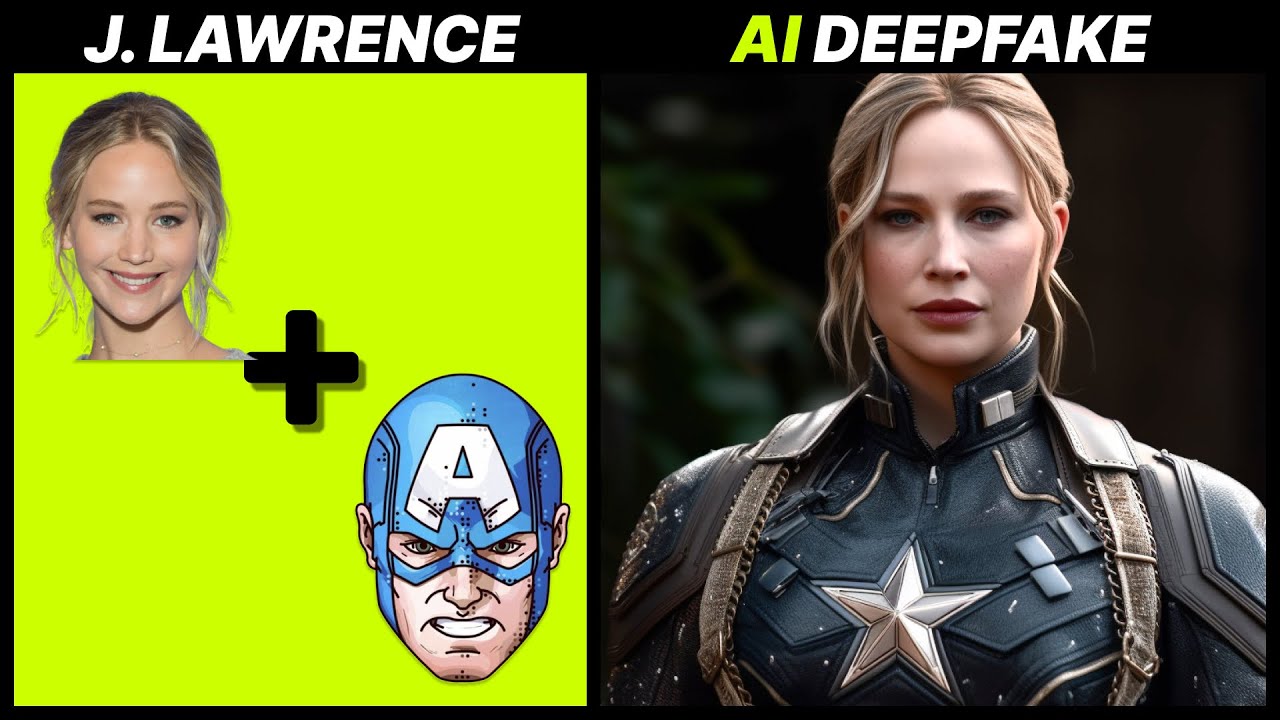 Jennifer Lawrence and SUPERHEROES AI MIX Midjourney 5 🎨 MARVEL/DC ...