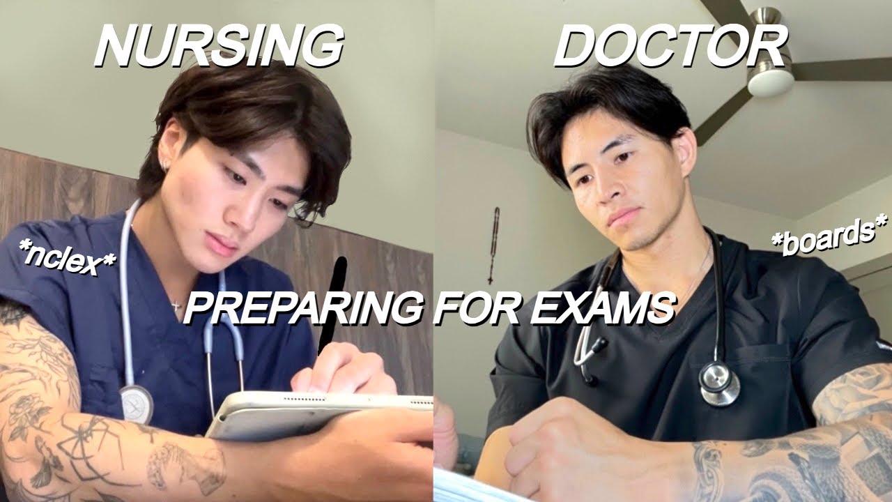 NURSE vs DOCTOR exam prep in NYC *nclex & boards* - YouTube