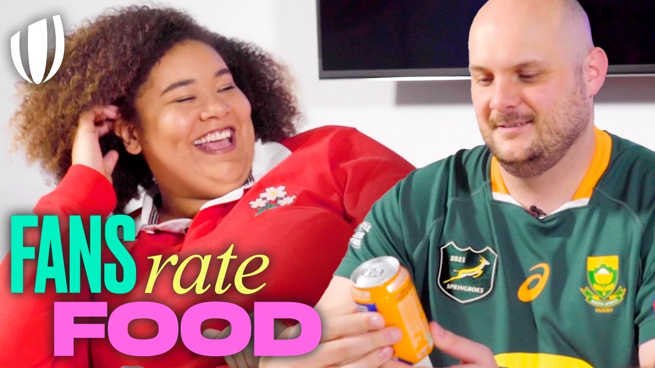 The PERFECT Drink for Rugby! | Fans Rate Food! - YouTube