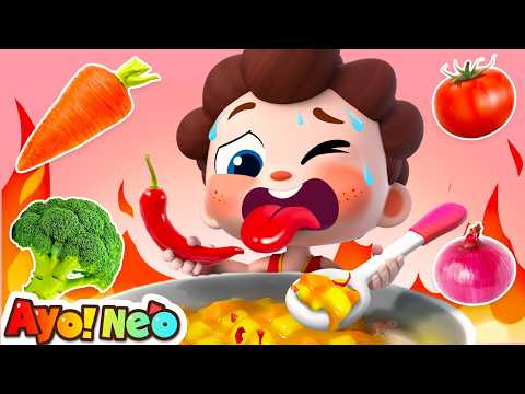 Lima Sayur dan Buah Masak Kari🍛🥦| Lagu Kari | Lagu Anak-anak | Ayo！Neo | Yes！Neo Bahasa Indonesia