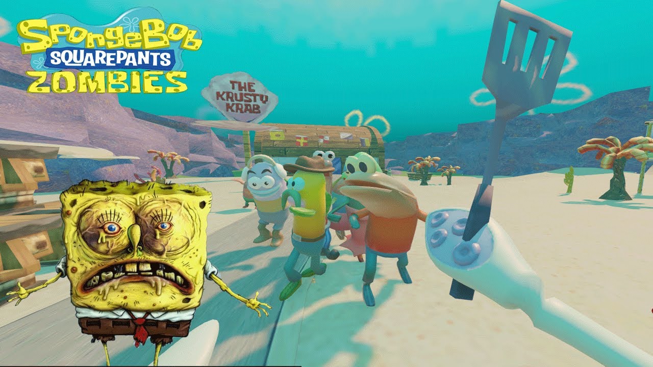 Spongebob Zombies! - Black Ops 3 Custom Zombies (Bikini Bottom Zombies ...