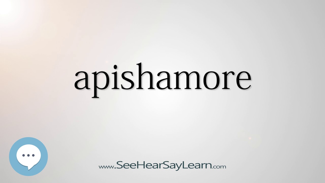 apishamore (Every English Word Pronounced) 📕🔊🗣️😎 - YouTube