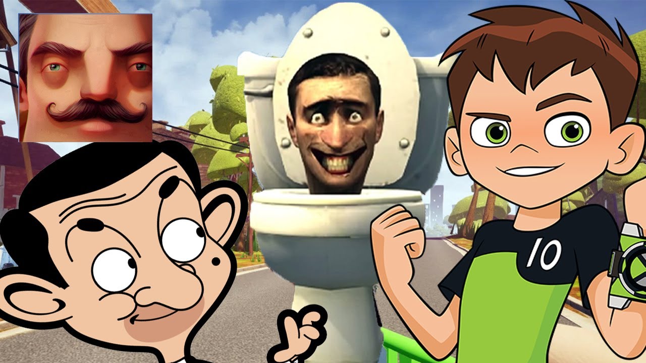 Hello Neighbor - New Secret Neighbor Skibidi Toilet Shrek Ben 10 Mr ...