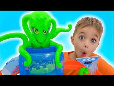 Vlad i Niki ratują miasto Hot Wheels