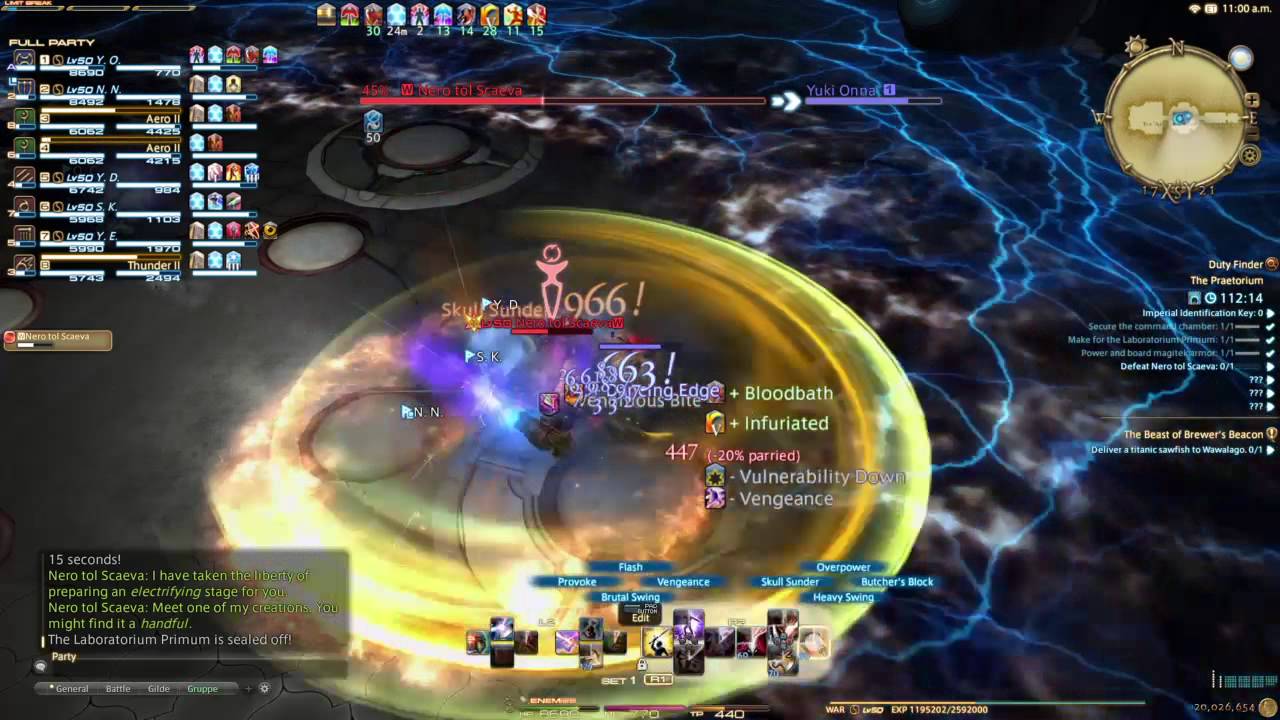 FINAL FANTASY XIV: A Realm Reborn The Praetorium [Speedrun] - YouTube