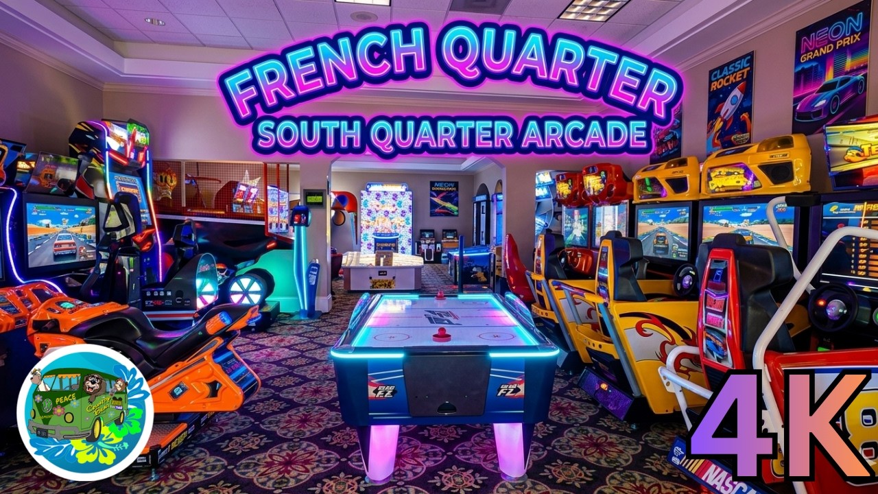 South Quarter Arcade At Disney's Port Orlean's French Quarter Resort ...