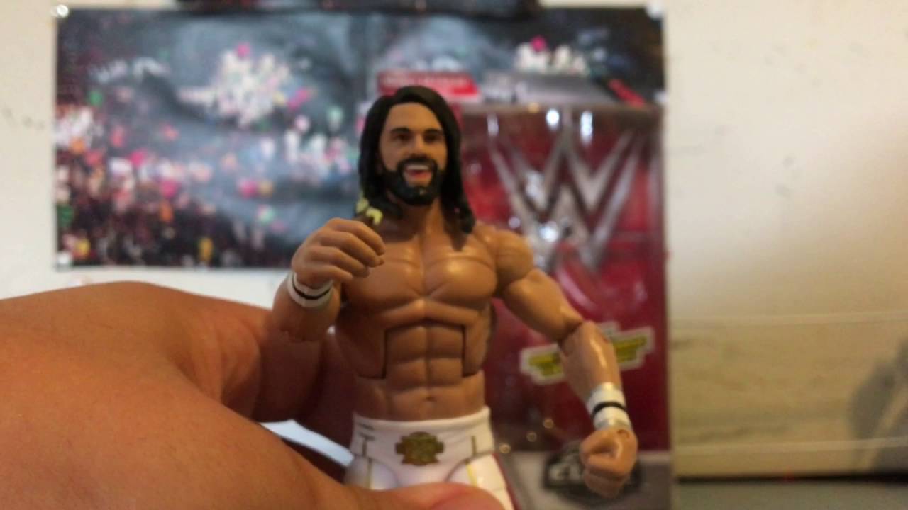 WWE Elite 45 Seth Rollins Action Figure Review - YouTube