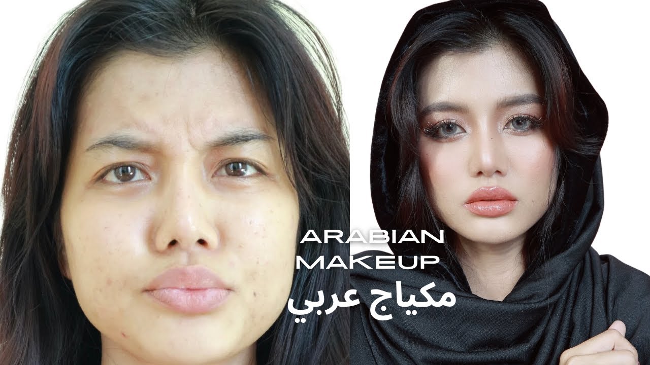 EP689:Arabian makeup tutorial مكياج عربي Sodachic makeup แต่งหน้าแบบสาวอาหรับ สาวลาติน - YouTube